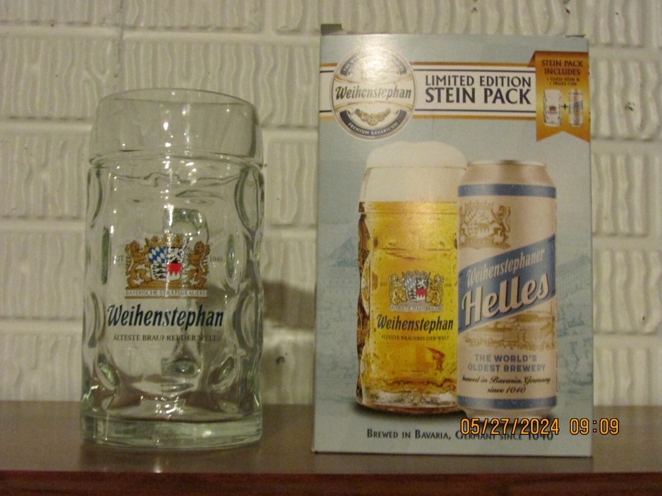 Weihenstefan, 6 inch, beer stein, with box. | eBay