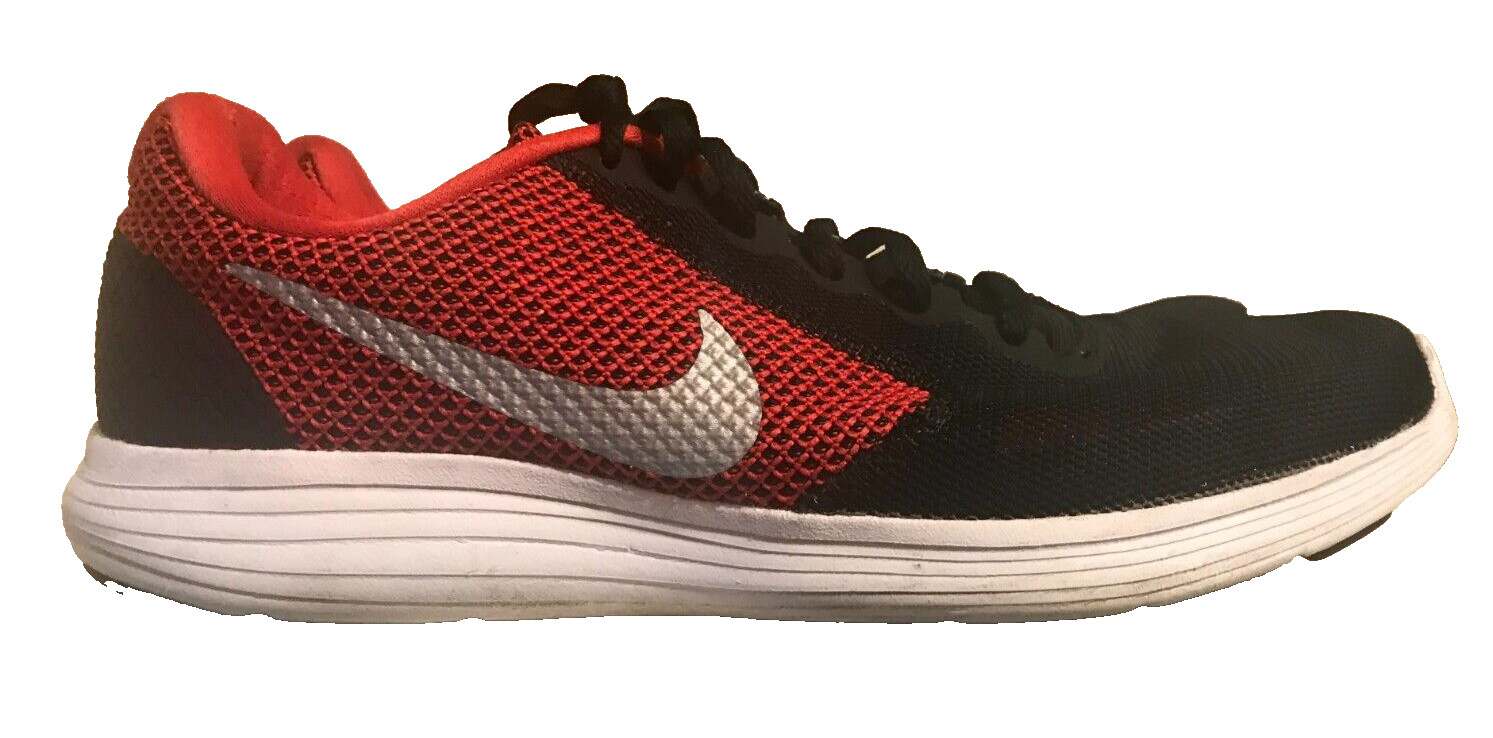 Men's Nike Revolution 3 University Red Sneakers - Siz… - Gem