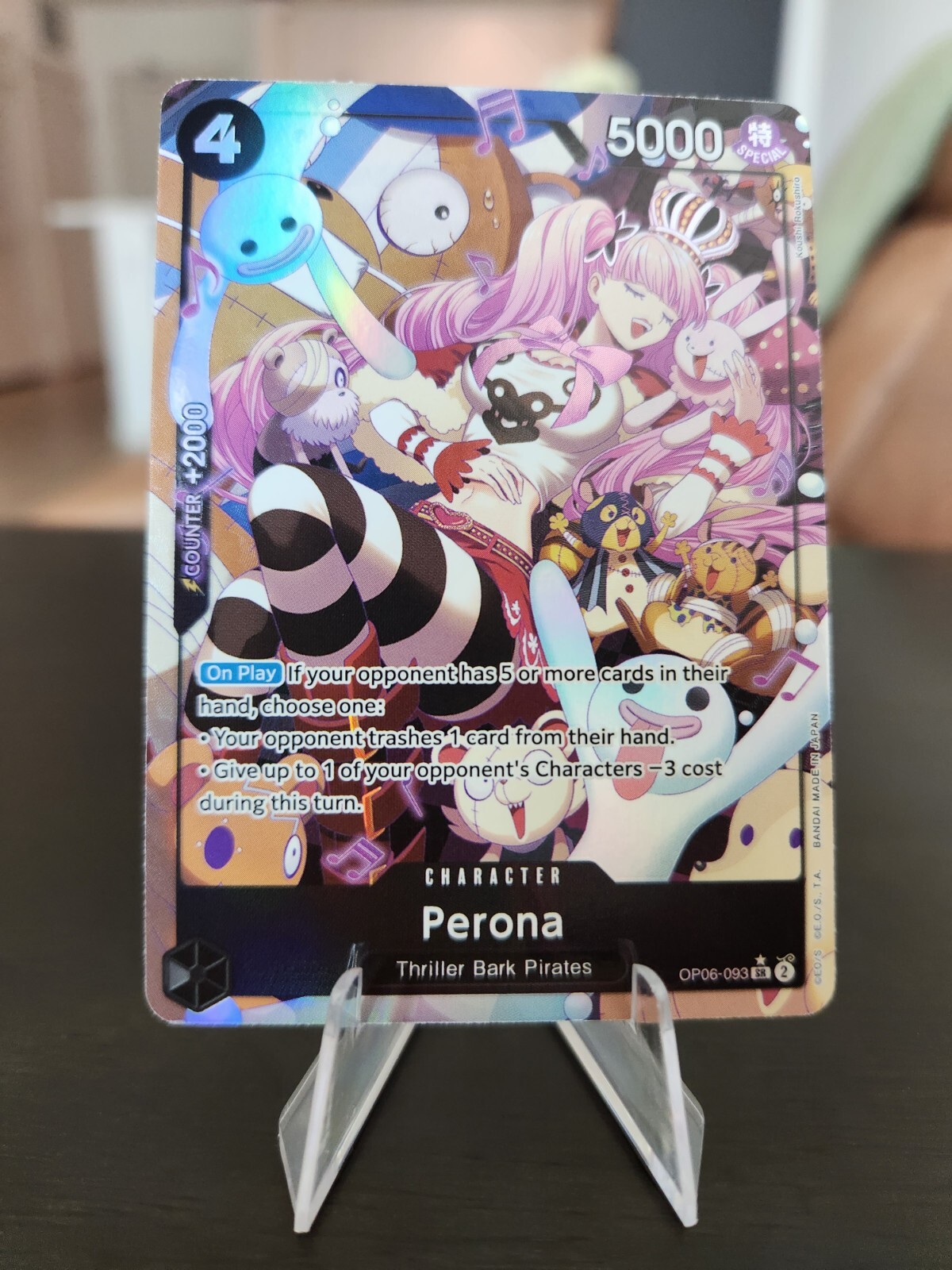 Perona OP06-086 SR Alt Art One Piece Card Game ENGLISH NM | eBay