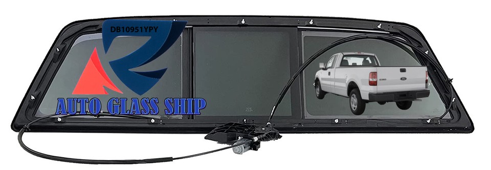DB10951 YPY Back Window (Encap) (Slider) (Solar)(Power)(3 Piece ...