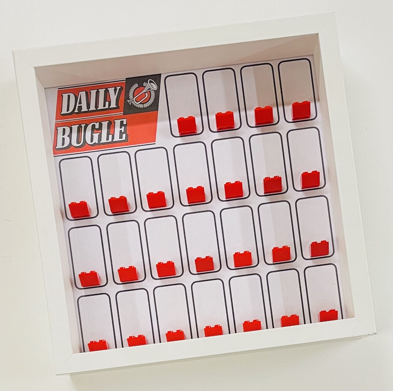 Display Frame case for Lego ® Marvel Daily Bugle 76178 minifigures 27cm ...