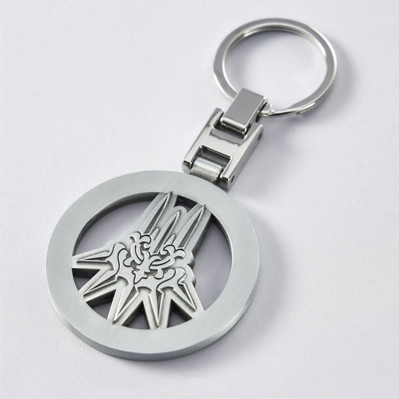 NieR Automata Yorha Symbol Keychain Charm Metal Figure 2B Official | eBay