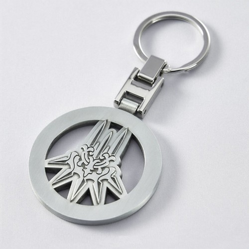 NieR Automata Yorha Symbol Keychain Charm Metal Figure 2B Official | eBay