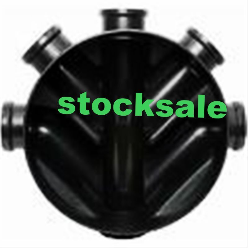 1x 450mm Inspection Chamber Set 5 Inlets Base 3 x Riser 1 x Round ...