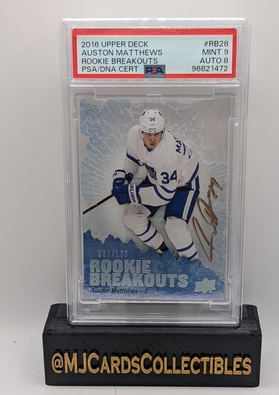 Toronto's Hobby Hero: A Guide to Auston Matthews Rookie Cards