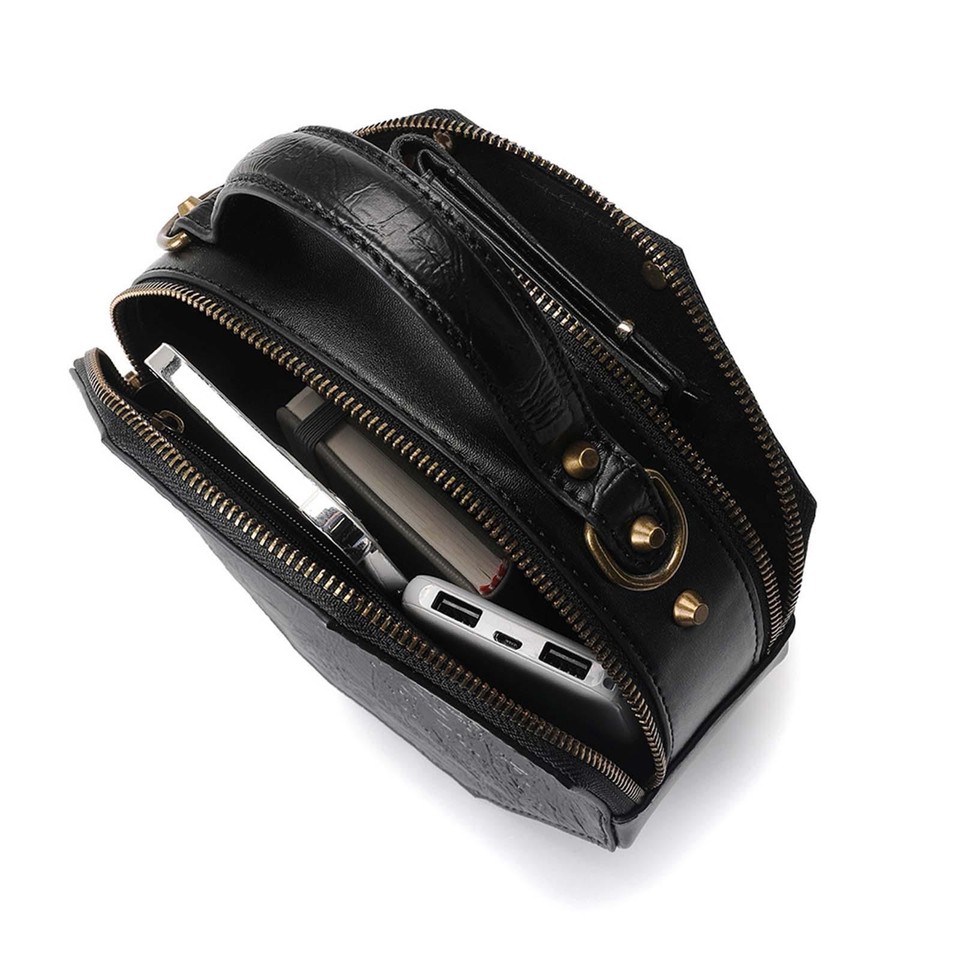 Steampunk Shoulder Bag Clock Purse PU Leather Retro for Women Girls ...