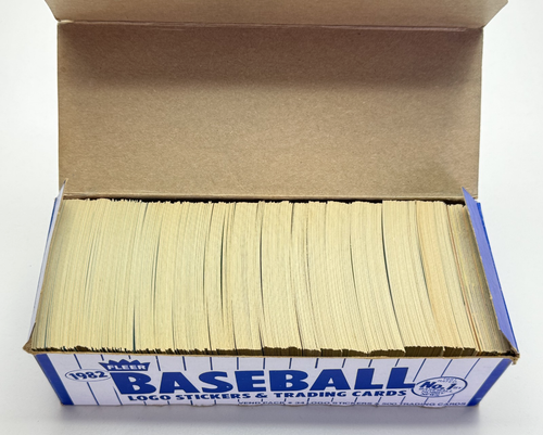 Fleer - 1982 Baseball Logo Stickers & Trading Cards Vending Set | eBay