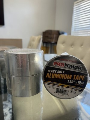 Protouch Heavy Duty Aluminum Tape 1.89” X 10yd New 3 Rolls Easy ...