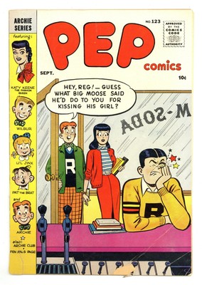 Pep Comics #123 GD/VG 3.0 1957 | eBay