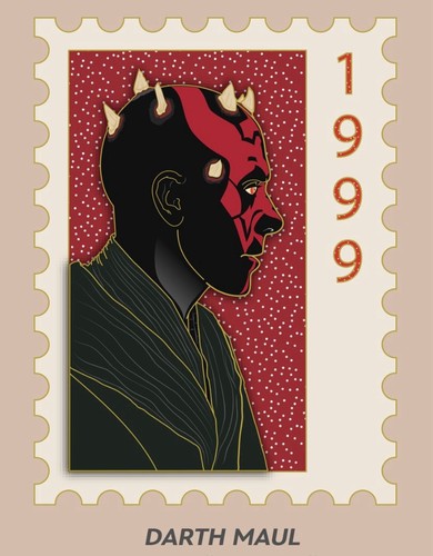 TWDC DEC Star Wars Darth Maul Stamp LE250 Pin | eBay