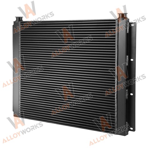 Universal Mount Aluminum Bar+Plate Overall Size Oil Cooler 31.1”x 24” x ...