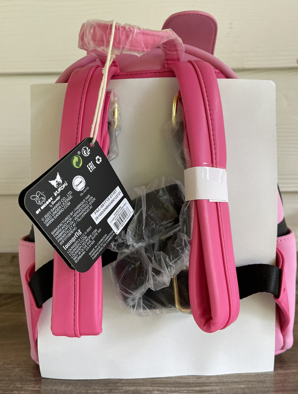 Loungefly x Sanrio Hello Kitty, My Melody, Kuromi Mini Backpack Bag NWT ...