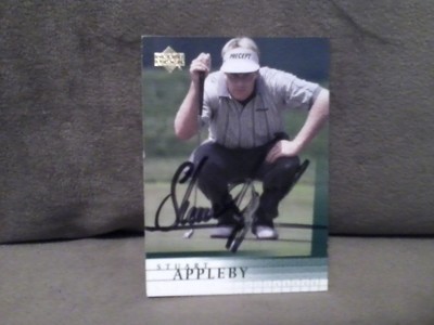 STUART APPLEBY 2001 UPPERDECK AUTOGRAPHED CARD | eBay