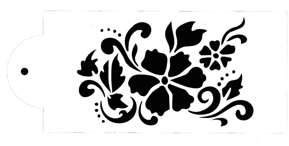 4 Piece Cake decorating Airbrush Icing Frosting Fondant 4 Tier Flowers ...