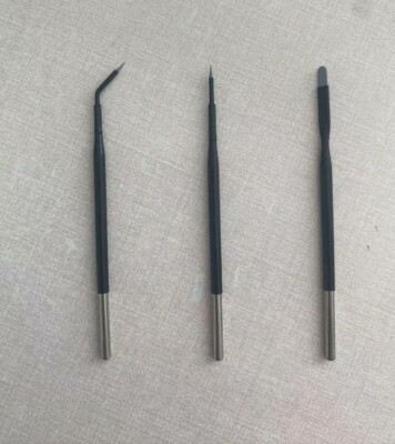 Reusable Electrosurgery Tips Needle Blade Cautery Electrodes Knife ESU ...