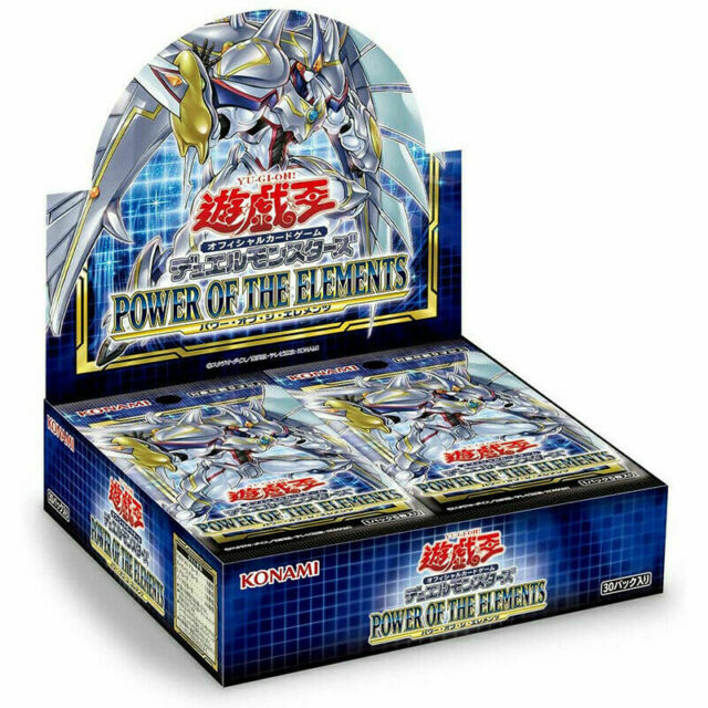 Konami Yu-Gi-Oh! TCG Power of the Elements Box - 1 Box for sale online ...