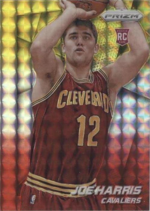 2014-15 Panini Prizm - Joe Harris #276 Yellow & Red Mosaic Prizm (RC ...
