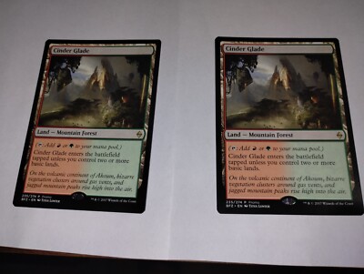 Magic the Gathering CINDER GLADE #235/274 Battle for Zendikar NM PROMO ...