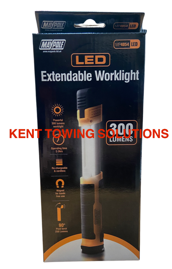 NEW Rechargeable Maypole Bright LED Work Caravan Inspection Light Torch ...