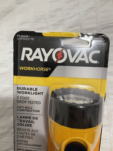 Rayovac Industrial Grade 10 Lumen 2d Yellow Flashlight In2c for sale ...