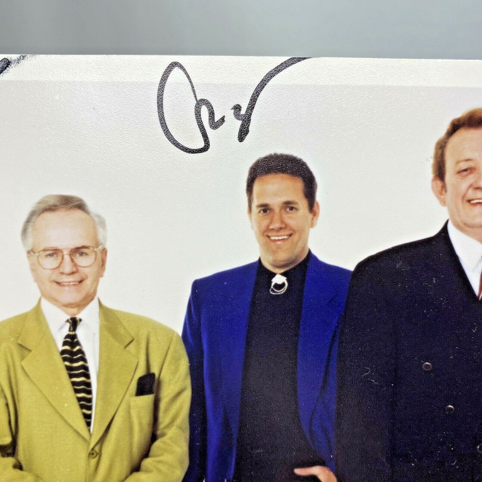 Signed THE RON BLACKWOOD QUARTET 8x10 Press Photo Universal Mgmt ...