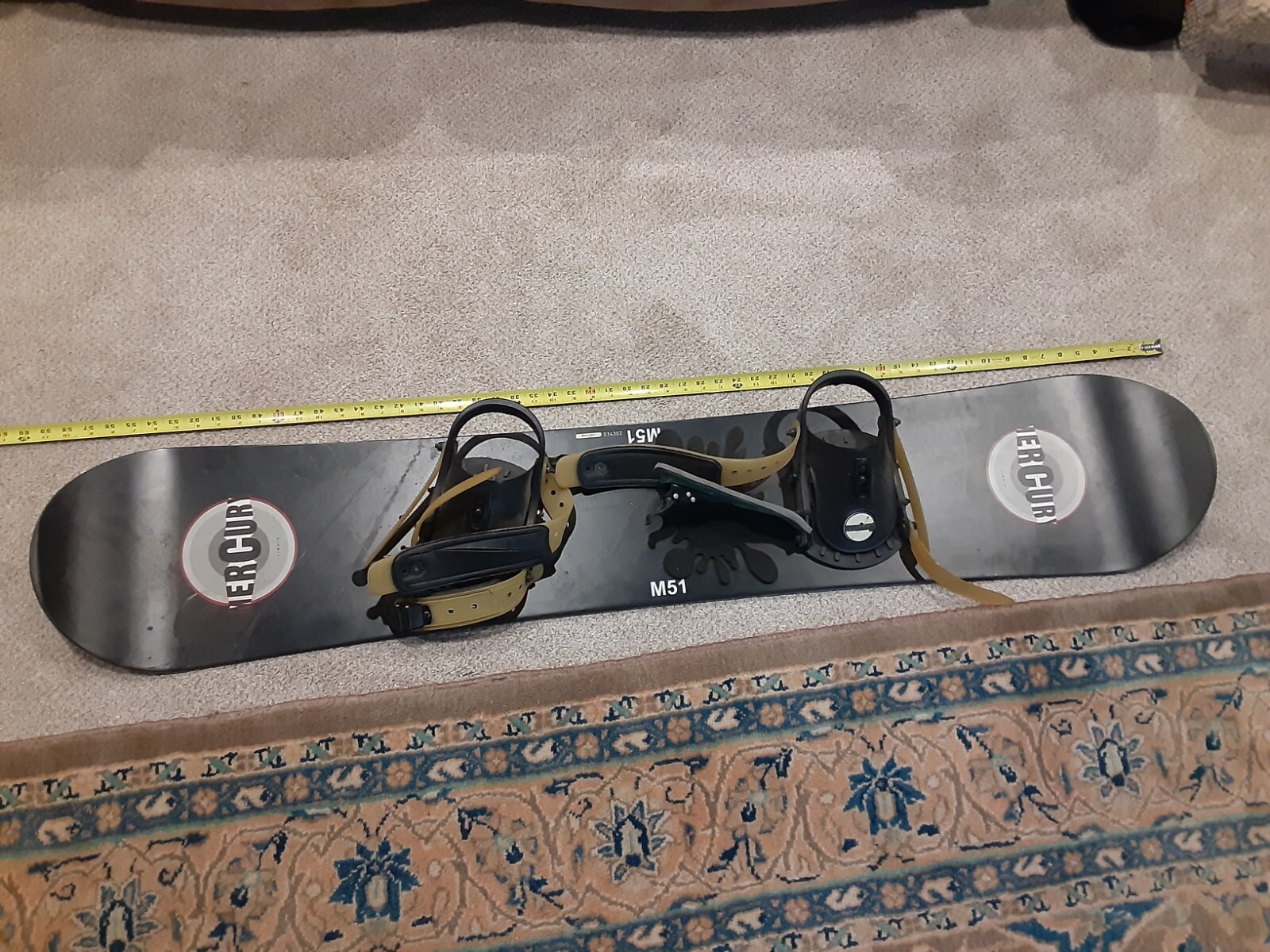 Vintage Mercury Liquid M51 Black Snowboard with shoe binds | eBay