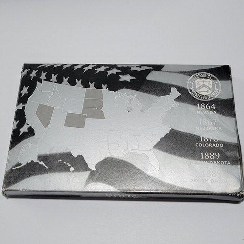 2006 Silver Proof Set US 50 State Quarters (5 Silver Proof Quarters) | eBay