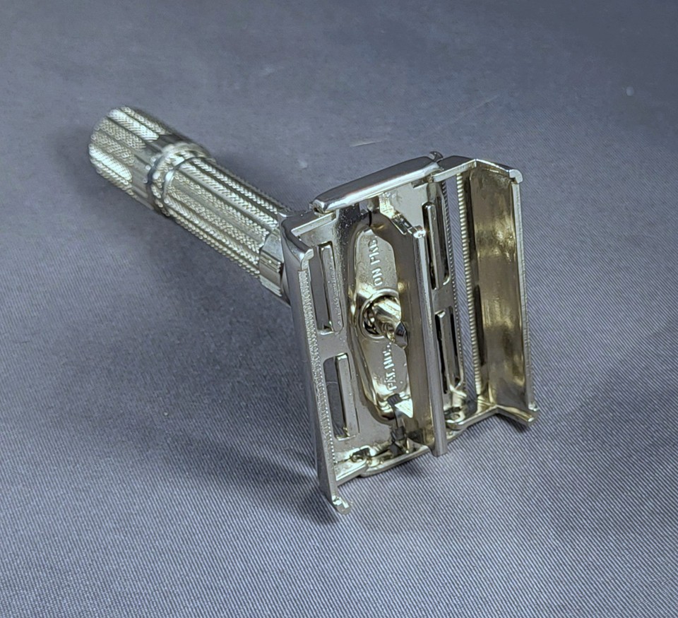 Gillette FATBOY Adjustable Razor - TTO - E-2 - 1959 Model - Very Clean ...