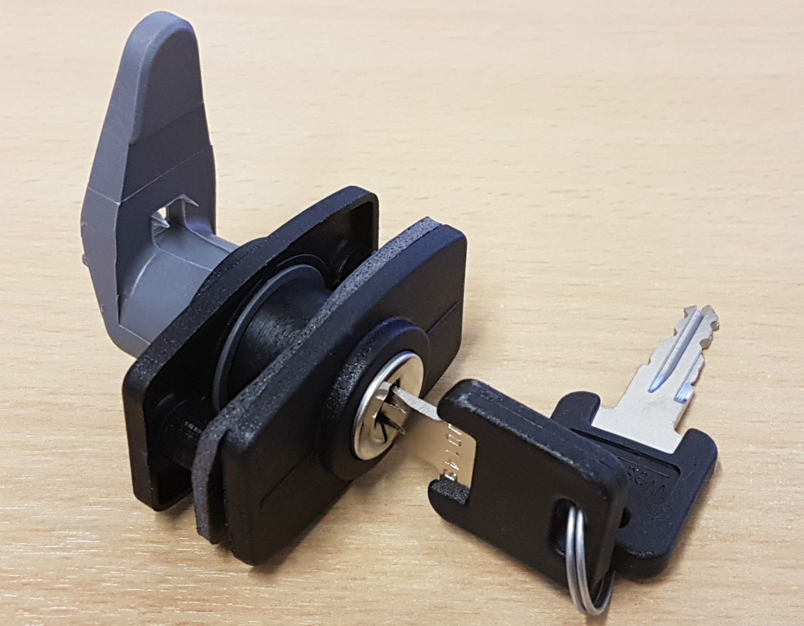 Caravan Gas Locker Lock Assembly + 2 Keys - West Alloy Lock - A1055 ...