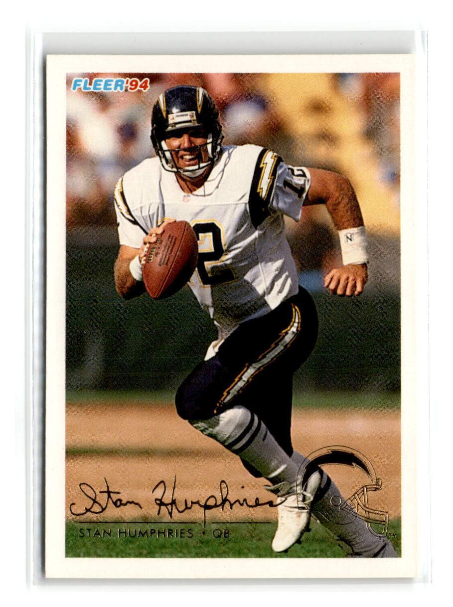 1994 Fleer - #403 - Stan Humphries - San Diego Chargers | eBay