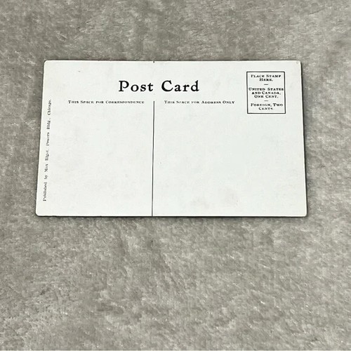 Postcard Trip Ending in Accident International Aviation Meet in Chicago ...