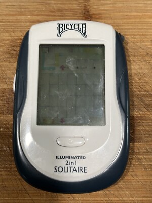 Bicycle Illuminated Touch Screen 2 in 1 Solitaire Electronic Game | eBay