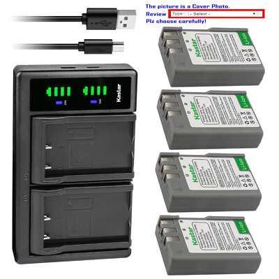 Kastar Battery LTD2 USB Charger for Nikon D3000 D5000 Camera Battery ...