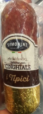 Salame di Cinghiale SIMONINI 400gr c.a. | eBay