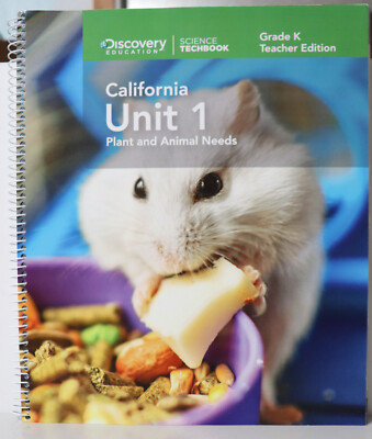 Discovery Education Science Techbook NGSS Grade K Teacher Edition CA ...