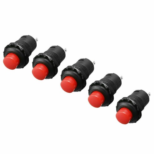 20x 12V Mini Push Button Switch for Car Dash Horn Doorbell Red. | eBay