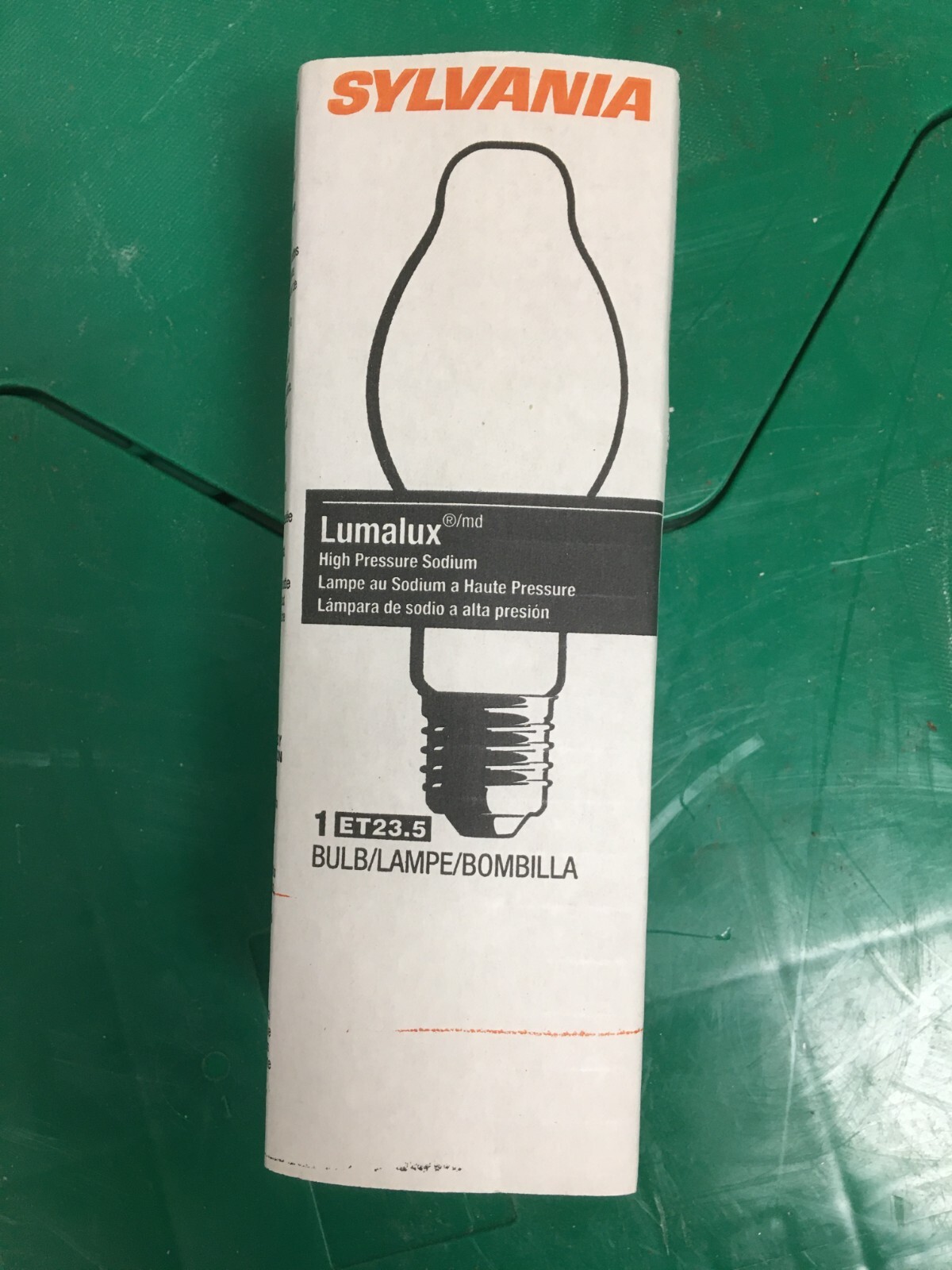 SYLVANIA Lumalux ET23.5 S55 LU150/55/ECO 150W High Pressure Sodium Bulb ...