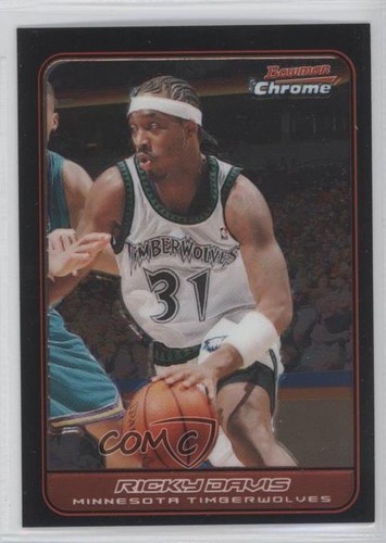 2006-07 Bowman Draft Picks & Stars Chrome Ricky Davis #25 | eBay