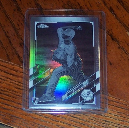 2021 Topps Chrome Clarke Schmidt Negative Refractor Rookie Card RC #115 ...