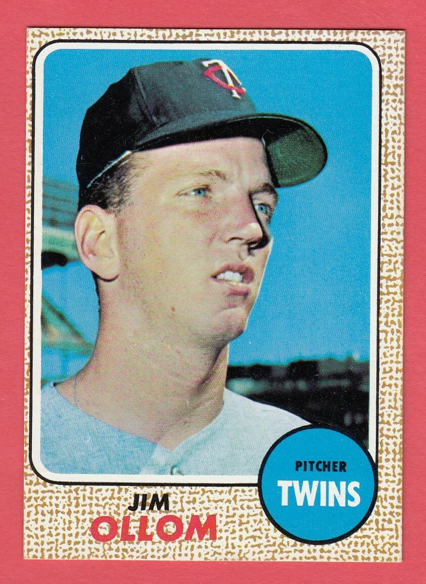 1968 Topps # 91 Jim Ollom -- Twins -- Box 717-111 | eBay