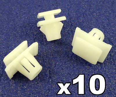 10x Honda CRV Plastic Trim Clips for Protective Lower Door Moulding ...