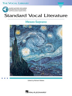 Standard Vocal Literature Mezzo-Soprano Sheet Music Song Book & Online ...