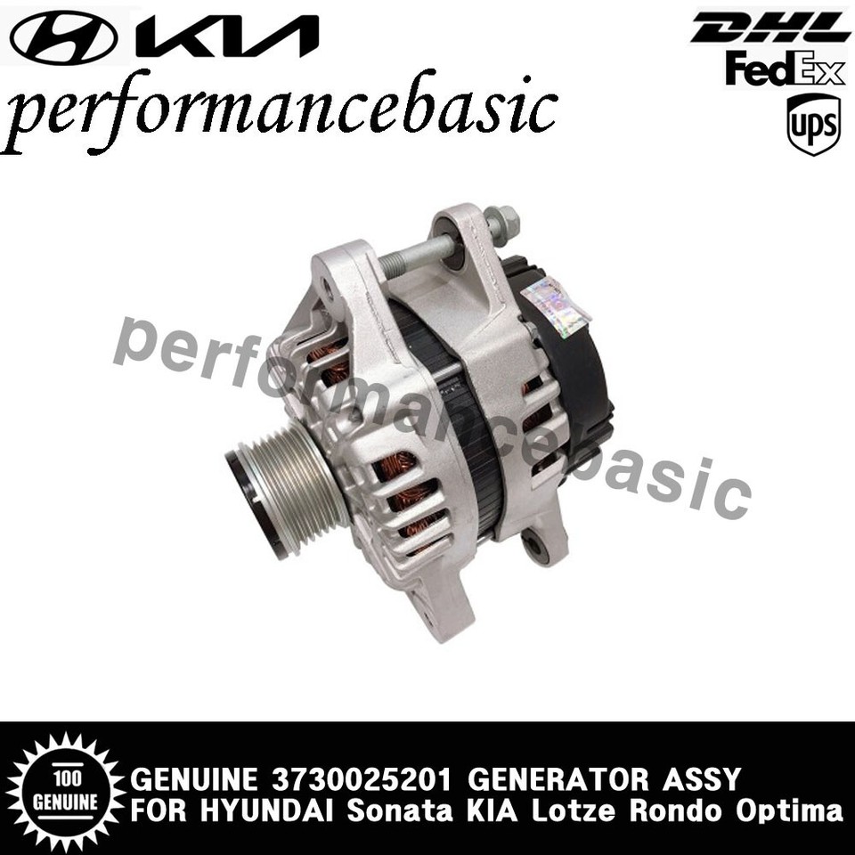 GENUINE 3730025201 GENERATOR ASSY for HYUNDAI Sonata KIA Lotze Rondo ...