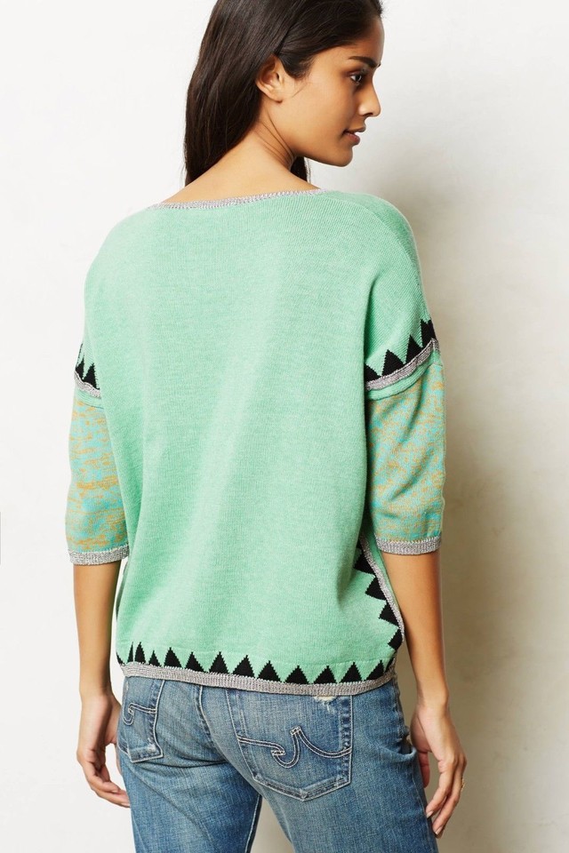 NWT ANTHROPOLOGIE SHIMMERED SWING SWEATER by PAUL & JOE SISTER M | eBay