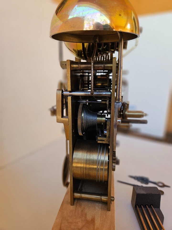 Triple fusee bracket clock movement on bells or gong | eBay