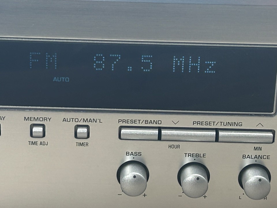 Yamaha RX-E100 Natural Sound Stereo Receiver Amplifier AM/FM Tuner ...