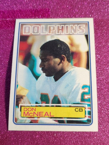 1983 Topps Don McNeal Rookie Miami Dolphins #316 | eBay