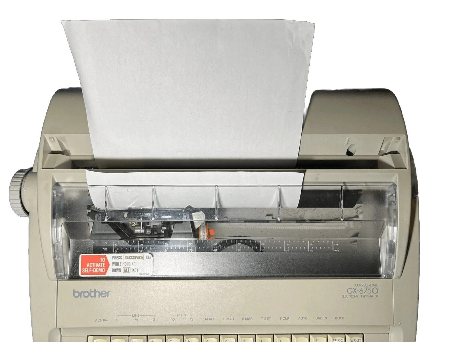 Brother Correctronic GX-6750 Electronic Typewriter With Tested Working ...