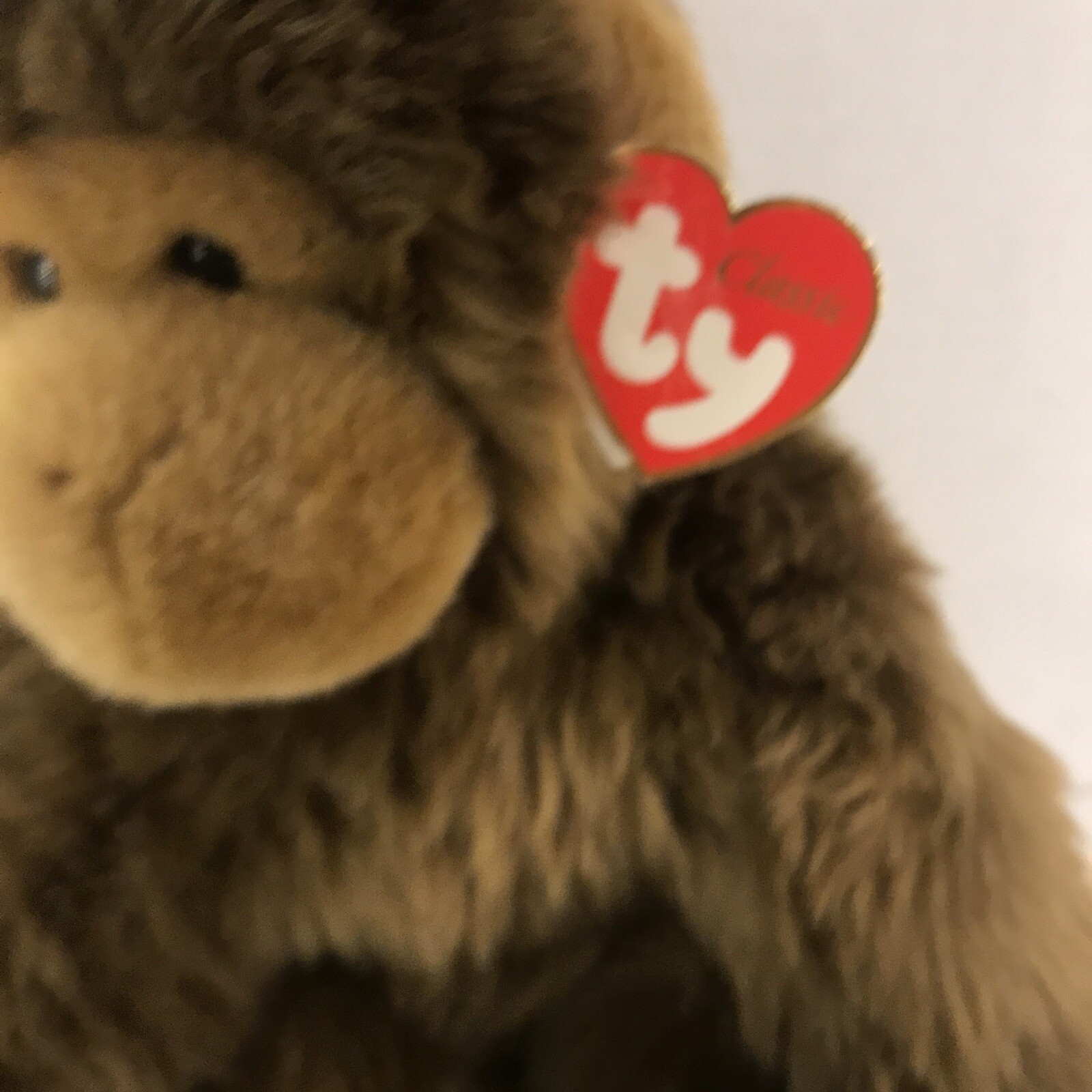 VERY RARE & HTF Ty 2004 Classic, TOPANGA, brown monkey, NEW and MWMT ...