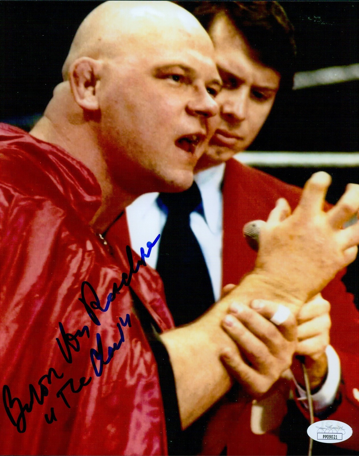 Baron Von Raschke WWE WWF Wrestler Signed 8x10 Glossy Photo JSA ...